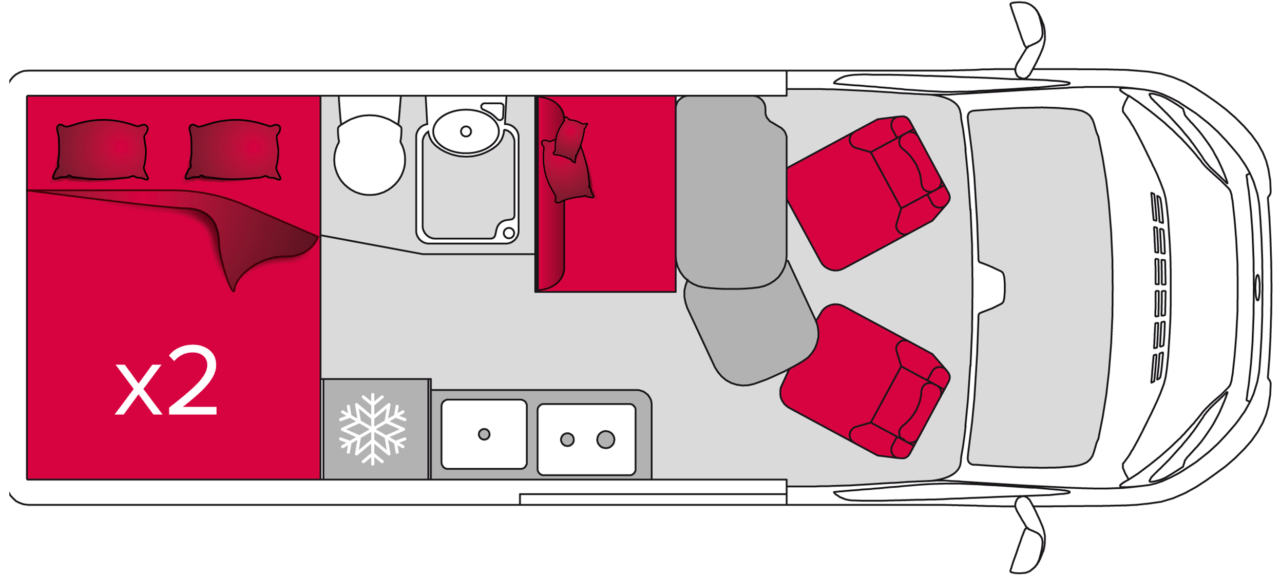 Les fourgons aménagés Pilote | Roots Evasion